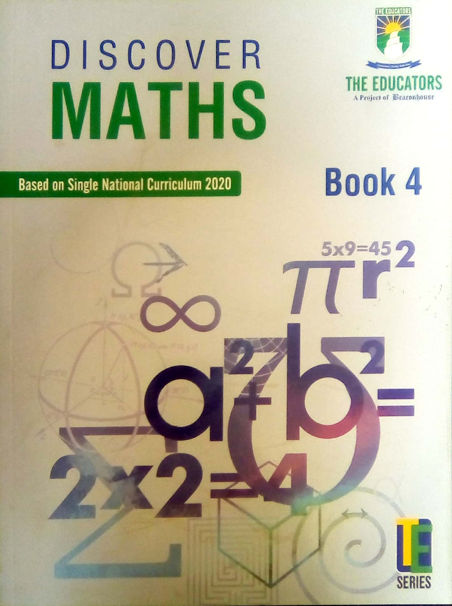 Discover Maths Book 4 – Tariq Books