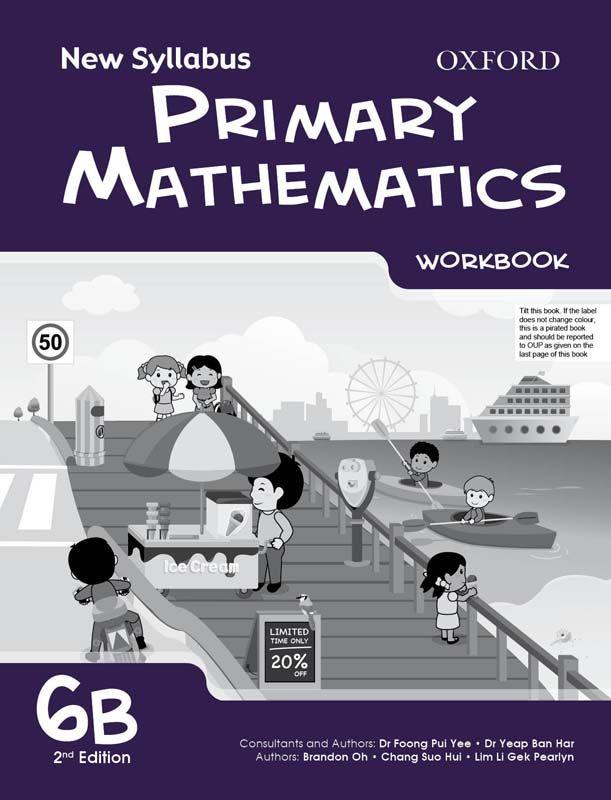 New Syllabus Primary Mathematics Workbook 6B – Tariq Books